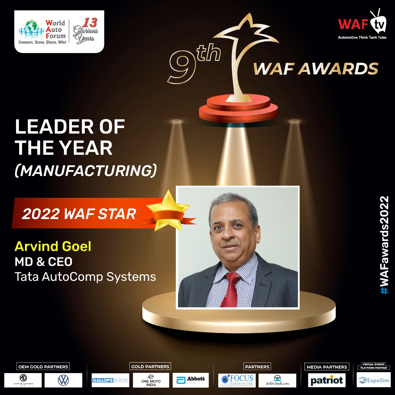 9th WAF Awards held | Check out the WAF Stars | Stellar Media Coverage ...