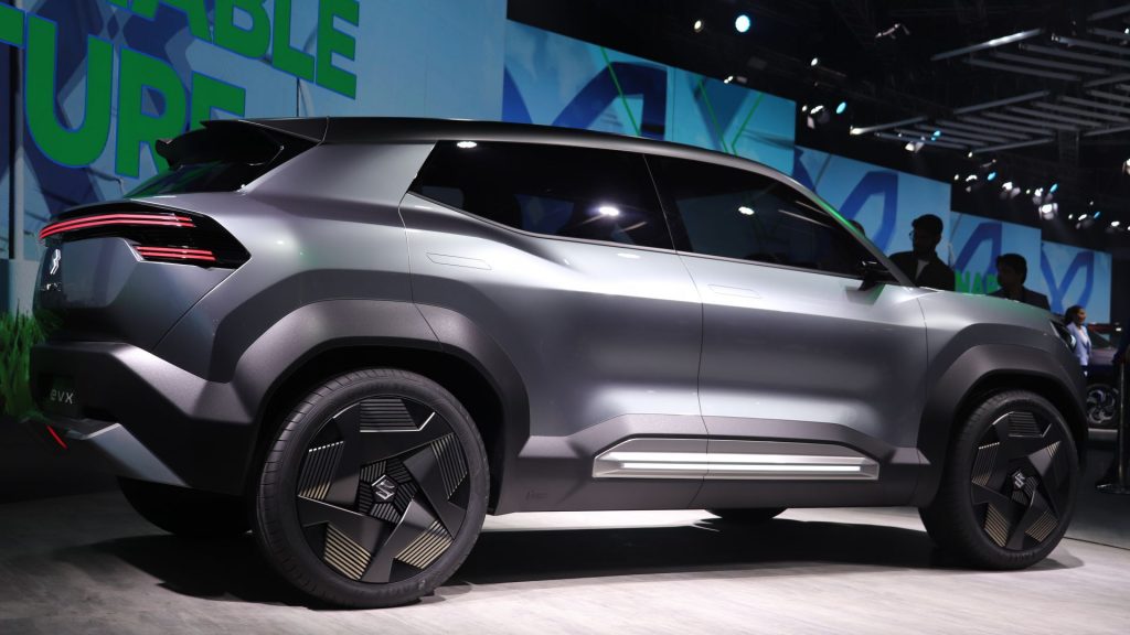 Global premiere of Concept Electric SUV “eVX” | Maruti Suzuki showcases a range of sustainable ...
