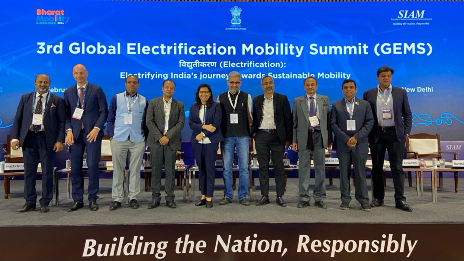 SIAM hosts 3rd edition of the Global Electrification Mobility Summit (GEMS) at Bharat Mobility ...